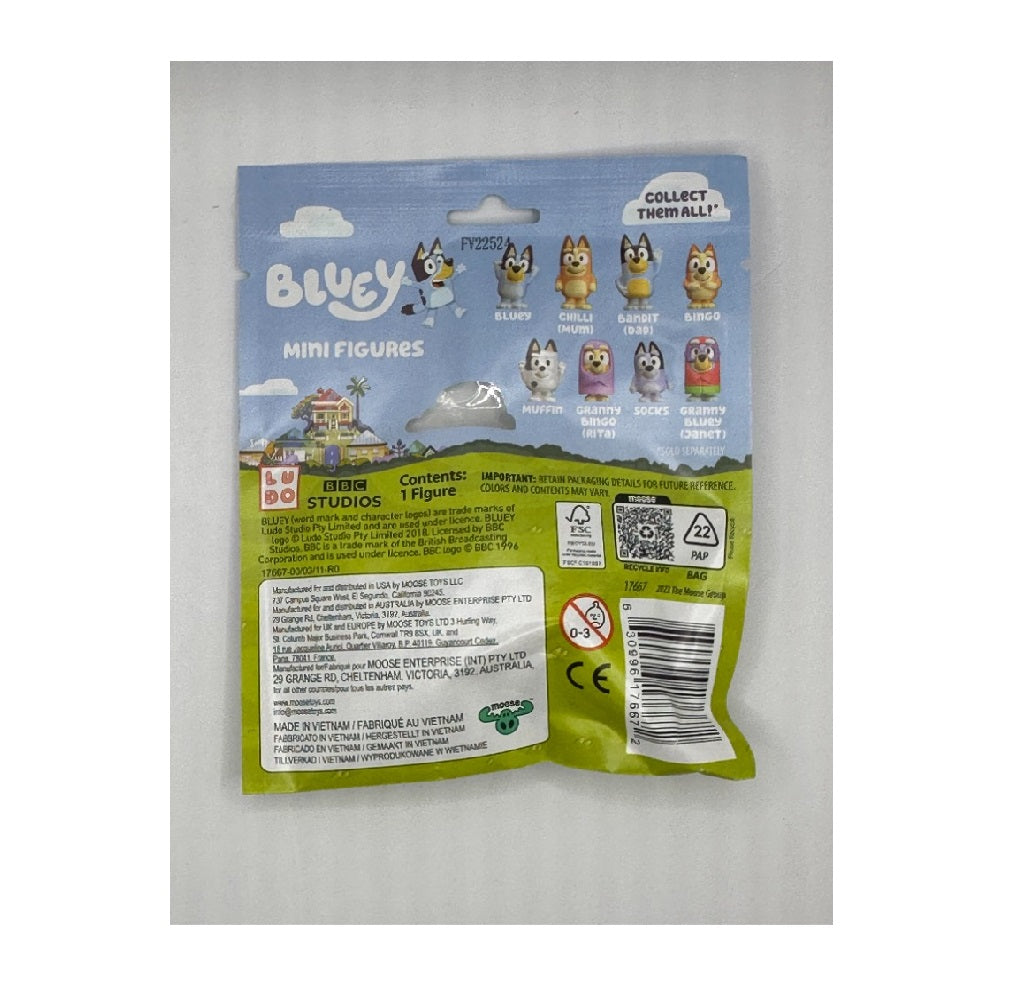 Bluey Mini Figure Blind Pack Series 1 – SPORTS ZONE TOYS & COMICS