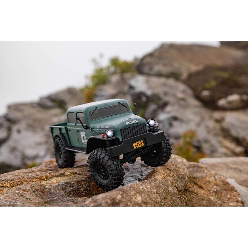 Axial AXI00007T2 SCX24 RTR 1940s Dodge Power Wagon Body Green – SPORTS ...