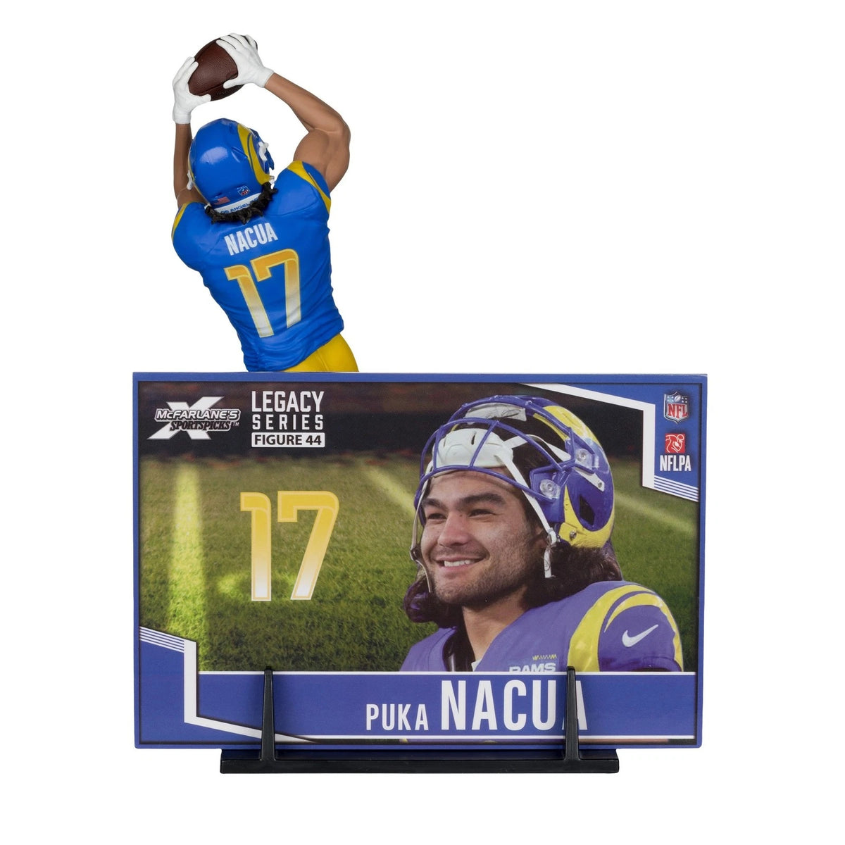Puka Nacua Los Angeles Rams 2025 NFL Mcfarlane Legacy Figure – SPORTS ...