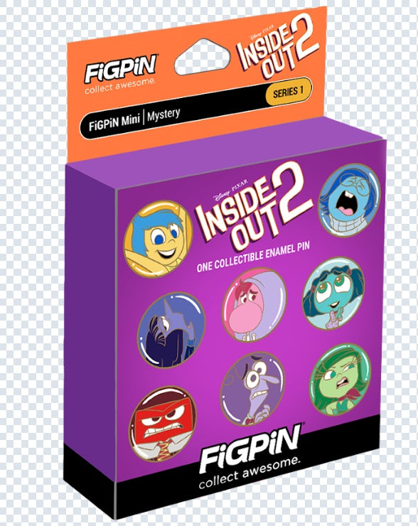 FiGPin Inside Out 2 Series 1 FiGPiN Mystery Mini Pin – SPORTS ZONE TOYS ...