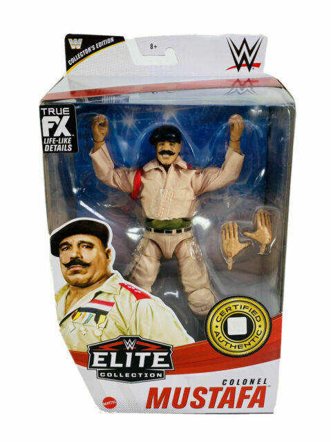 Colonel Mustafa WWE Elite Collector's Edition Action Figure – SPORTS ...