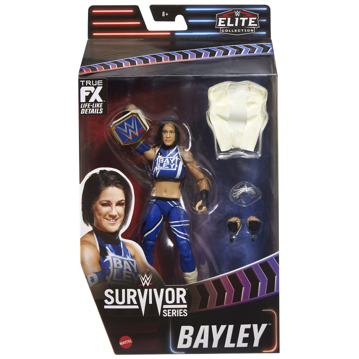 Bayley WWE Elite Collection Survivor Series Action Figure – SPORTS ZONE ...